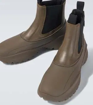 Burberry Leather Chelsea Boots