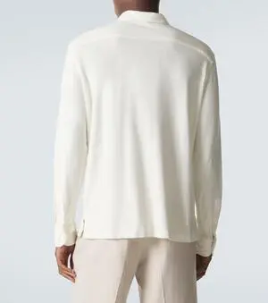 Zegna Cotton And Silk Shirt