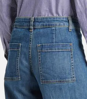 NILI LOTAN Megan Wide-leg Jeans