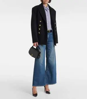 NILI LOTAN Megan Wide-leg Jeans