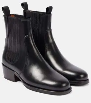 LEMAIRE Leather Chelsea Boots