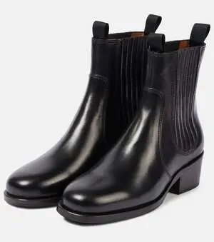 LEMAIRE Leather Chelsea Boots
