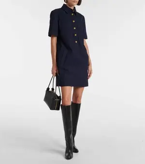 Veronica Beard Koulis Denim Minidress
