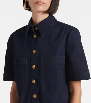 Veronica Beard Koulis Denim Minidress