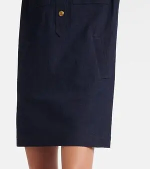Veronica Beard Koulis Denim Minidress