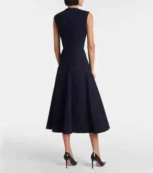 Veronica Beard Karrigan Denim Midi Dress