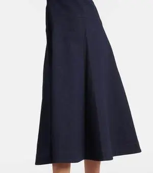 Veronica Beard Karrigan Denim Midi Dress