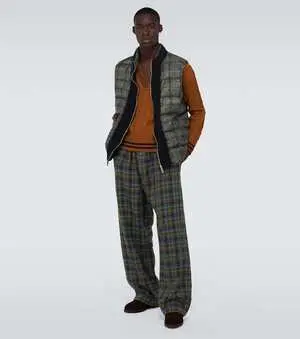 Undercover Checked Padded Vest