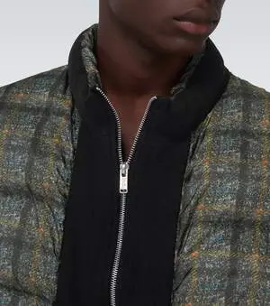 Undercover Checked Padded Vest