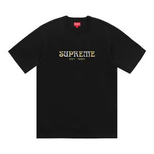 Supreme Nouveau Logo Tee - Black