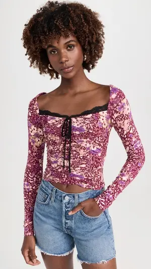 Free People Layer It On Me Top