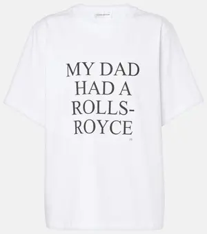 Victoria Beckham Slogan T-shirt