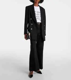 Victoria Beckham Slogan T-shirt