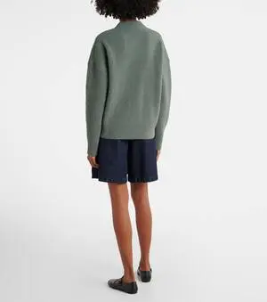 AMI Paris De Cœur Alpaca-blend Sweater - Green
