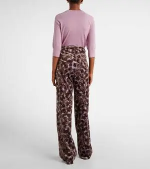 Dries Van Noten Pantera Straight Leg Pants