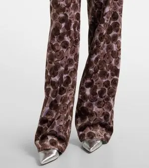 Dries Van Noten Pantera Straight Leg Pants