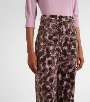 Dries Van Noten Pantera Straight Leg Pants