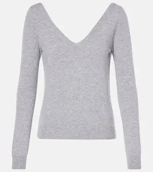 Women's Cashmere V Neck Sweaters