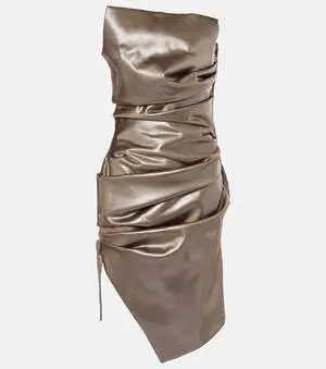 Mugler Metallic Cocktail Dresses