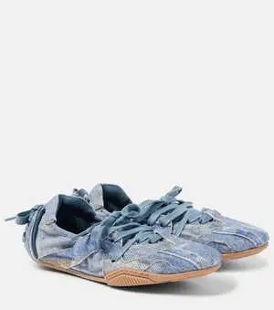 Acne Studios Denim Sneakers - Blue