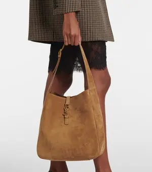 Saint Laurent Le 5 À 7 Supple Suede Shoulder Bag - Brown