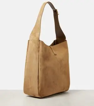 Saint Laurent Le 5 À 7 Supple Suede Shoulder Bag - Brown