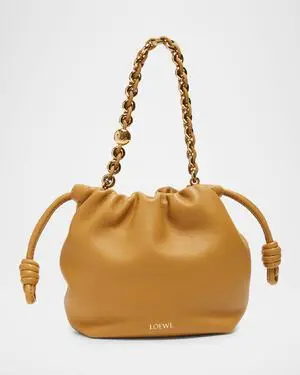 Loewe Flamenco Mini Shoulder Bag Sahara