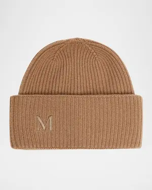 Max Mara Retina Cashmere Beanie - Camel