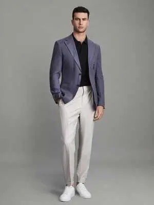REISS Manor Merino Wool Polo Shirt