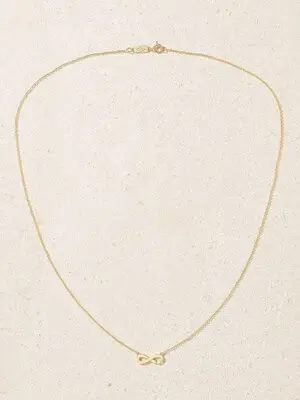 JENNIFER MEYER Infinity Diamond Necklace