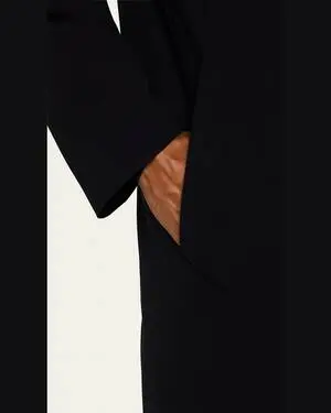 Giorgio Armani Crepe Wool Topcoat