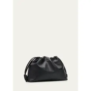 Loewe Flamenco Large Napa Lambskin Shoulder Bag - Black