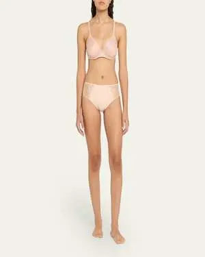 Chantelle Comfort Chic Back-smoothing T-shirt Bra - Rose