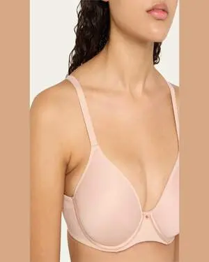 Chantelle Comfort Chic Back-smoothing T-shirt Bra - Rose