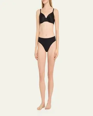 Chantelle Comfort Chic Back-smoothing T-shirt Bra - Rose