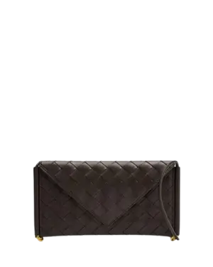 Bottega Veneta Phone Pouch Bag - Fondant-m Brass