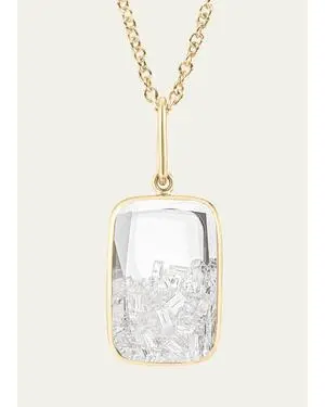 Moritz Glik 18k Yellow Ten Fourteen Kaleidoscope Shaker Pendant With Diamonds - Gold