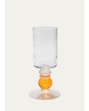 GATHER GLASS Hand-blown Miami Wine Glass - Multi