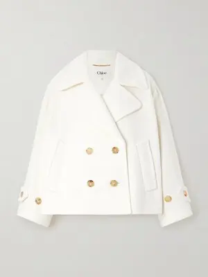 Chloé Wool-blend Double-breasted Coat