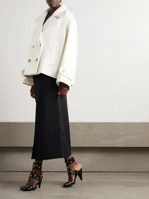 Chloé Wool-blend Double-breasted Coat