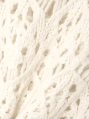 Chloé Open-knit Wool Sweater