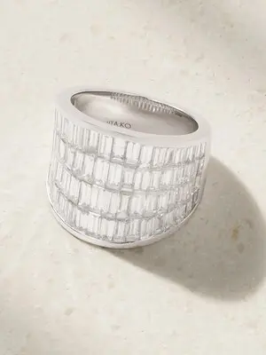 ANITA KO Galaxy 18-karat White Diamond Ring - Gold