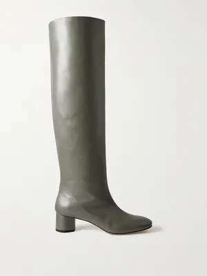 AeydĒ Willa Leather Knee High Boots