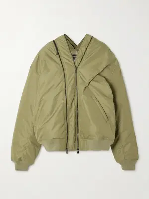 Y/project Zip Detailed Padded Shell Bomber