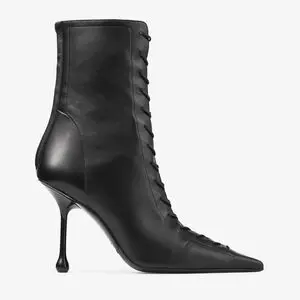 JIMMY CHOO Scarlett 95 Nappa Leather Ankle Boots