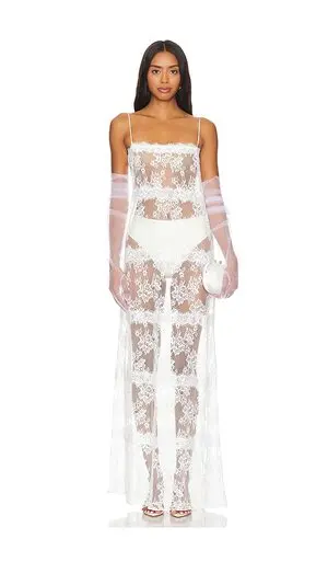 LOVERS AND FRIENDS Millie Maxi Dress - White