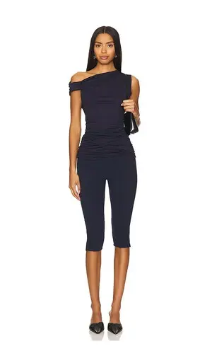Susana Monaco Asymmetric Gathered Top