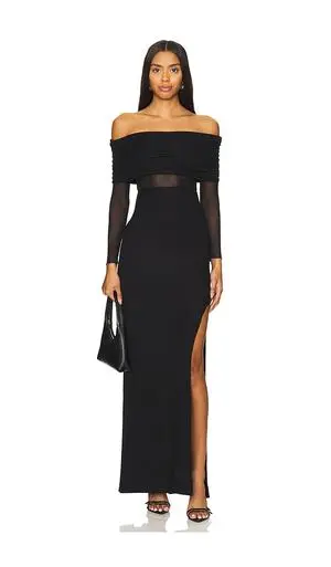 RtA Zadie Long Sleeve Maxi Dress