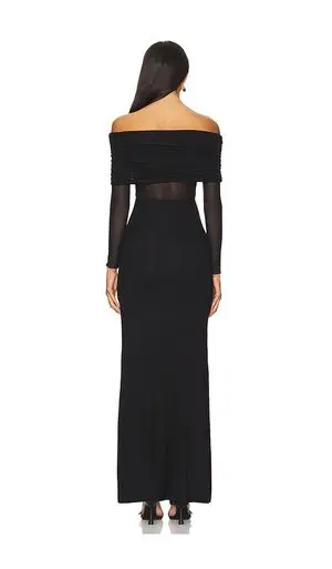 RtA Zadie Long Sleeve Maxi Dress