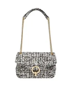 Sandro Tweed Shoulder Bag